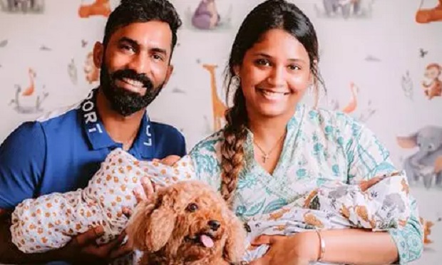 Indian batsman Dinesh Karthik becomes Father Of 2 sons