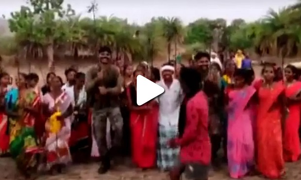 dance video of Commando Battalion gone viral on social media
